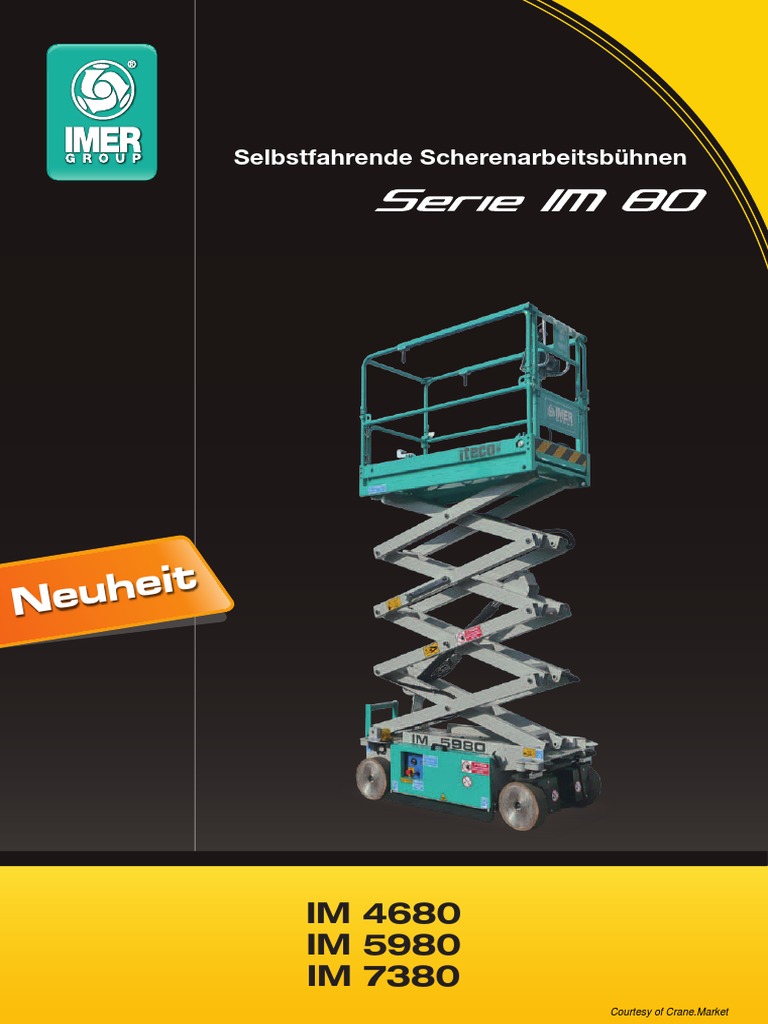 Iteco Scissor Lifts Spec 92d541 | PDF