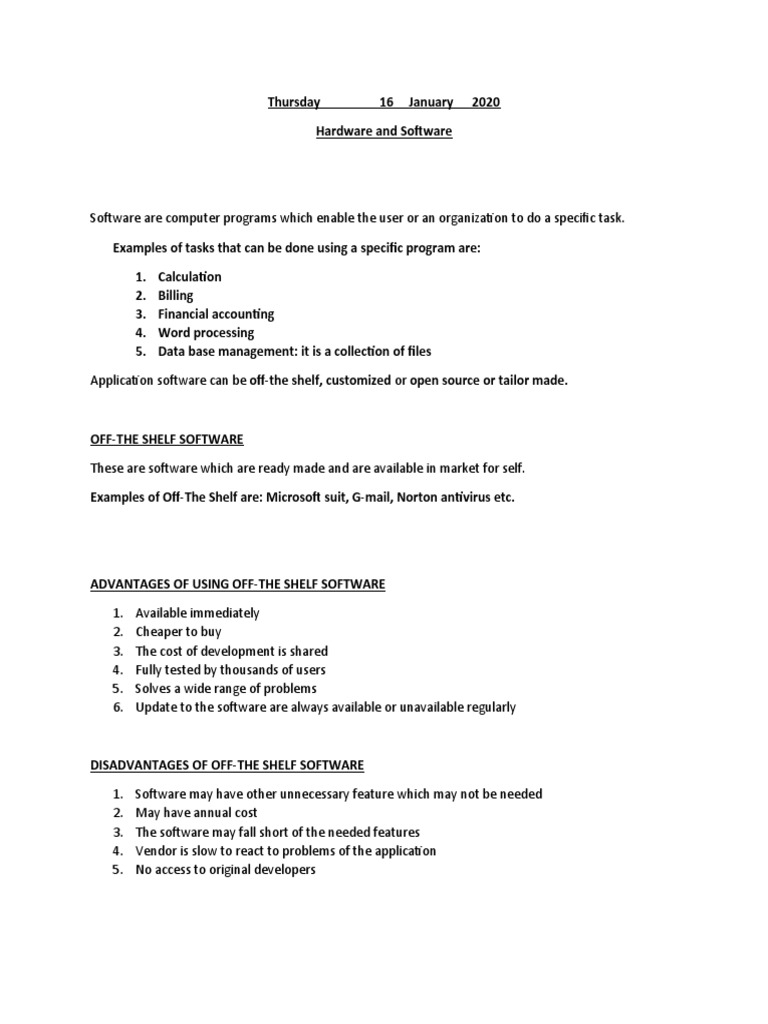 Computer Science Notes | PDF