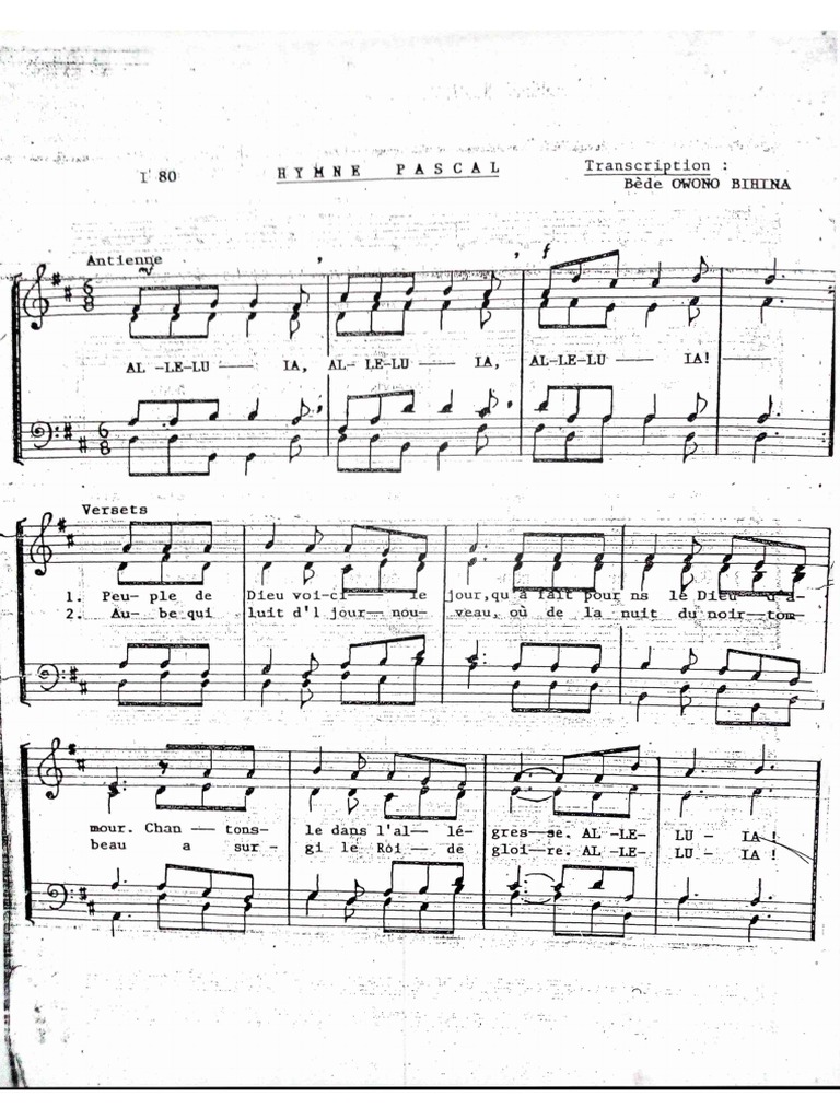 Hymne Pascale | PDF