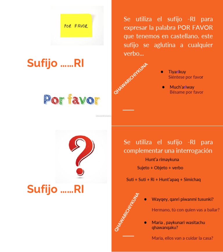 Sufijo RI | PDF