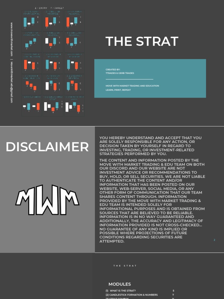 Strat E-Book | PDF | Market Trend | Day Trading