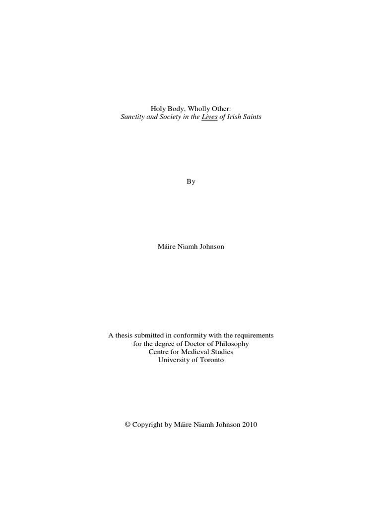 Holy Body Wholly Other Sanctity and Soci | PDF | Social Science