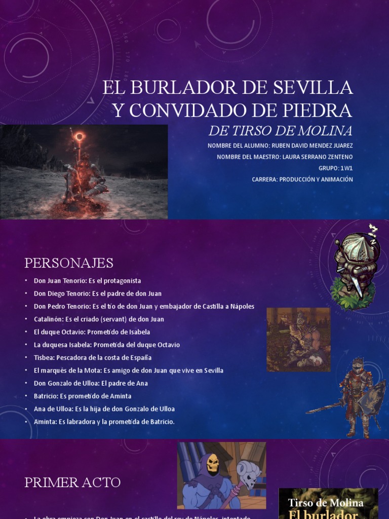 El Burlador de Sevilla | PDF | Don Juan