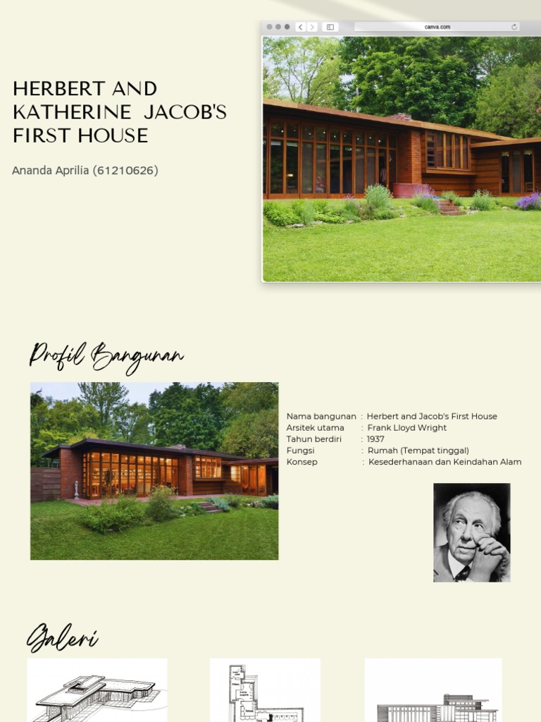 Herbert and Jacob's House PDF | PDF