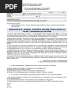 Ficha SNED 2024 2025 Forma C | PDF | Evaluación | Enseñando