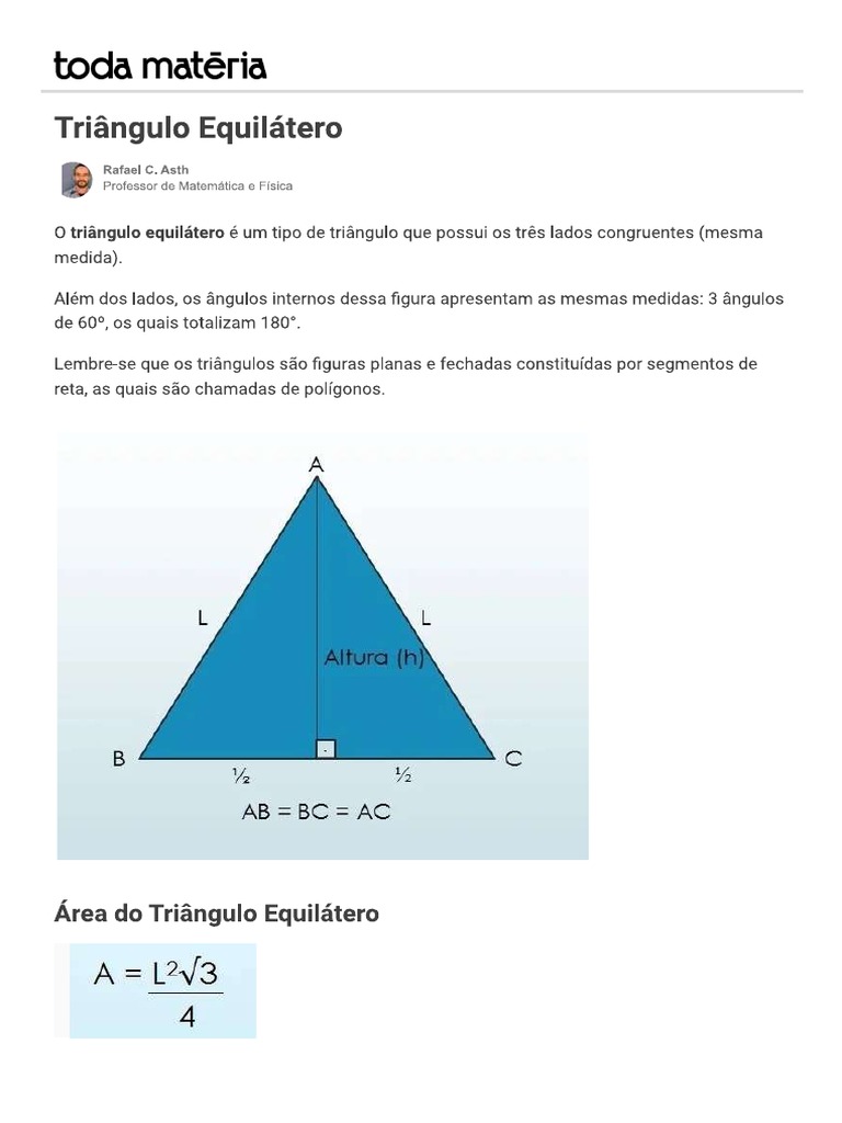 Triangulo Equilatero | PDF