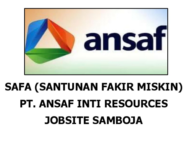 SPANDUK - SAFA (PT. ANSAF) SITE SAMBOJA | PDF