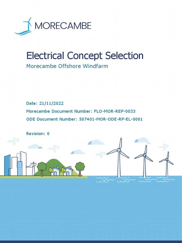 Morecambe Electrical Concept Selection Rev0 PDF | PDF | Electrical ...