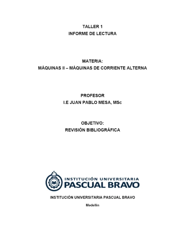 Maquinas - 2 Informe de Lectura #1 | PDF