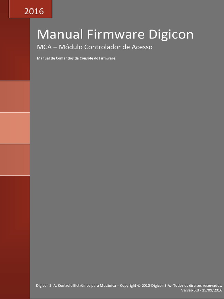 Manual SDK Acesso - Console Firmware | PDF | Endereço de IP | Kernel ...