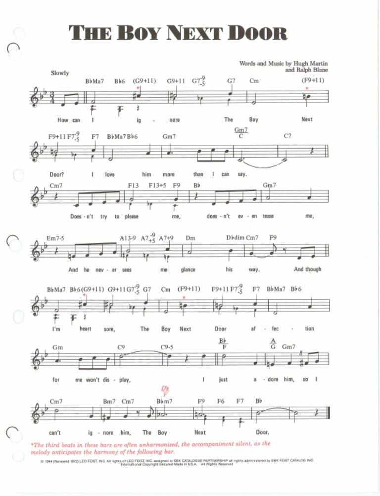 The Boy Next Door | PDF