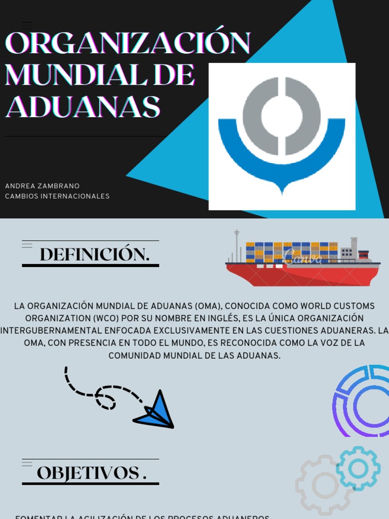 Organización Mundial de Aduanas | PDF