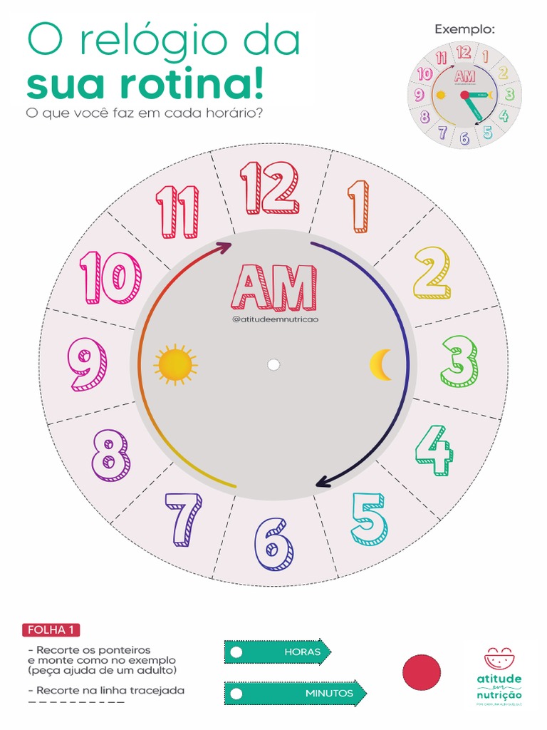 rotina relógio | PDF