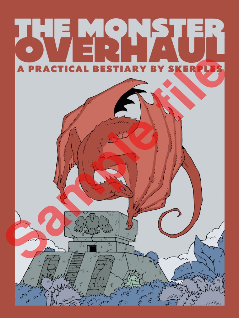 Monster Overhaul Preview | PDF