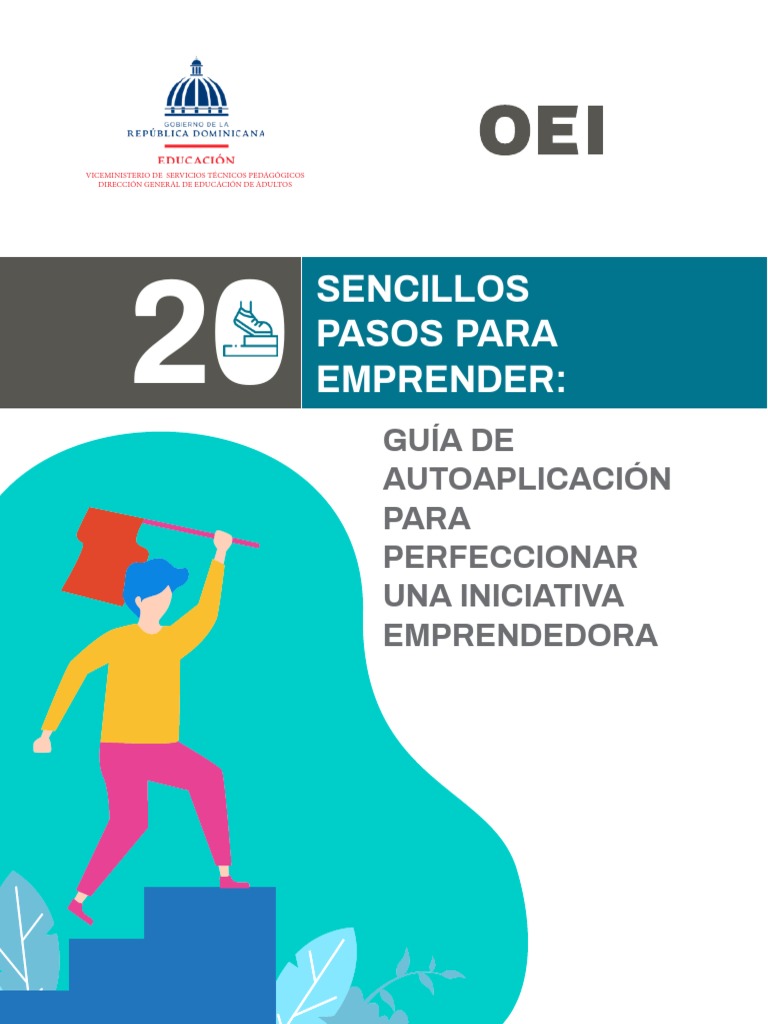 Guia 20 Sencillos Pasos para Emprender - OEI | PDF | Iniciativa empresarial | Evaluación