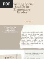 Elementary Social Studies Curriculum Guide | PDF | Curriculum | Social ...