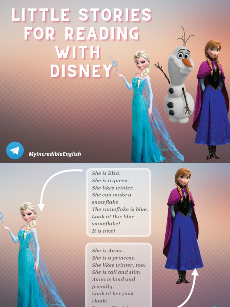 Little Stories For Reading With Disney | PDF
