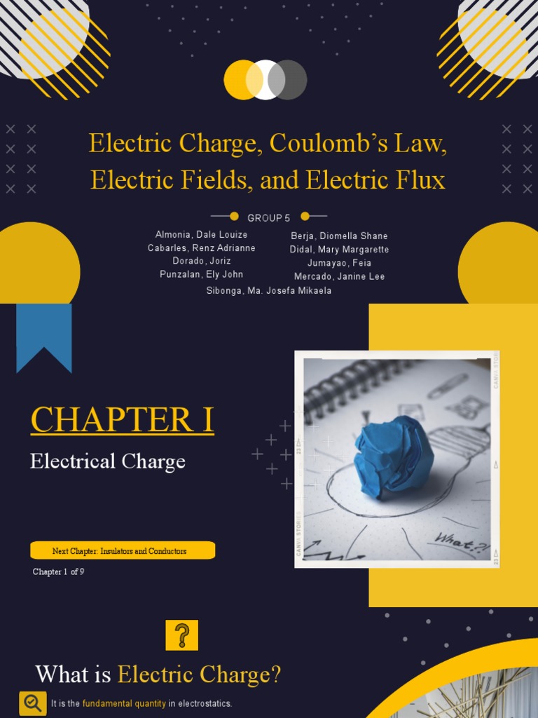 Group 4 Physics1 | PDF | Electric Field | Electric Charge