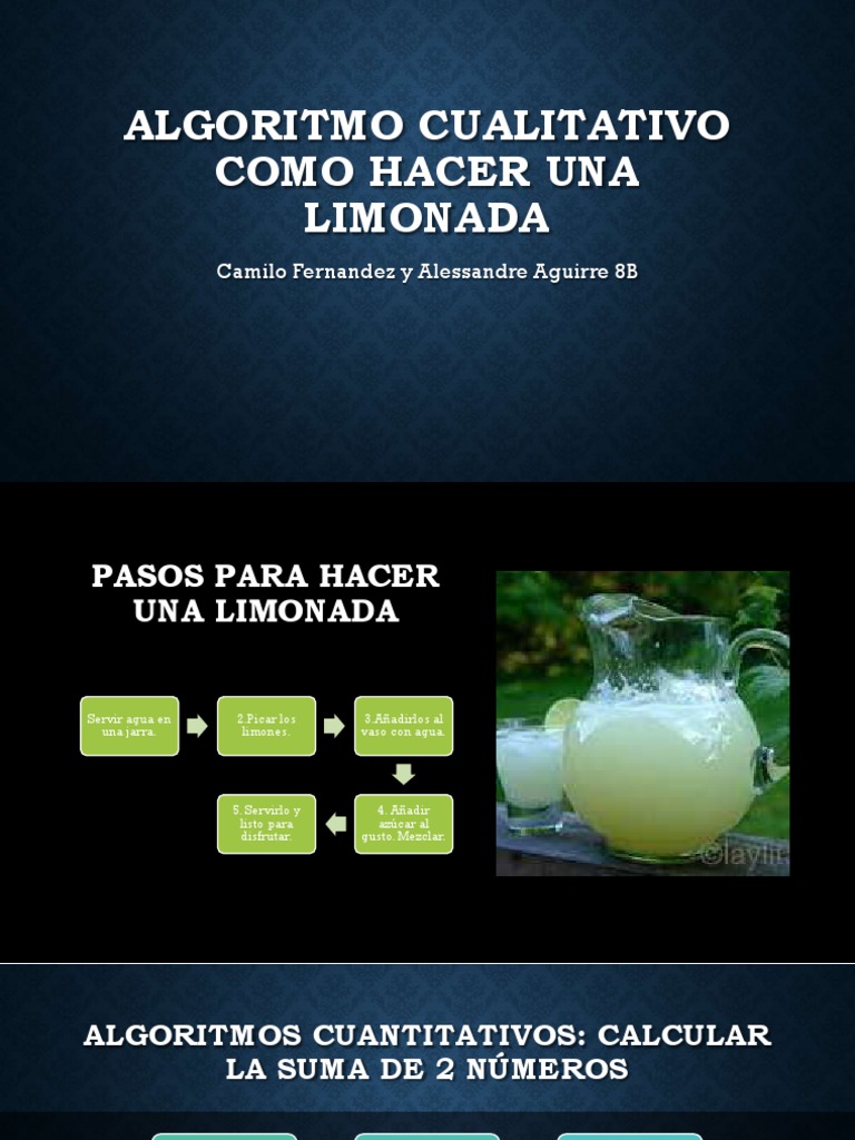 Algoritmo cualitativo y cuantitativo | PDF