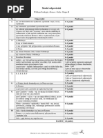 Makbet Test (Z Widoczną Punktacją) | PDF