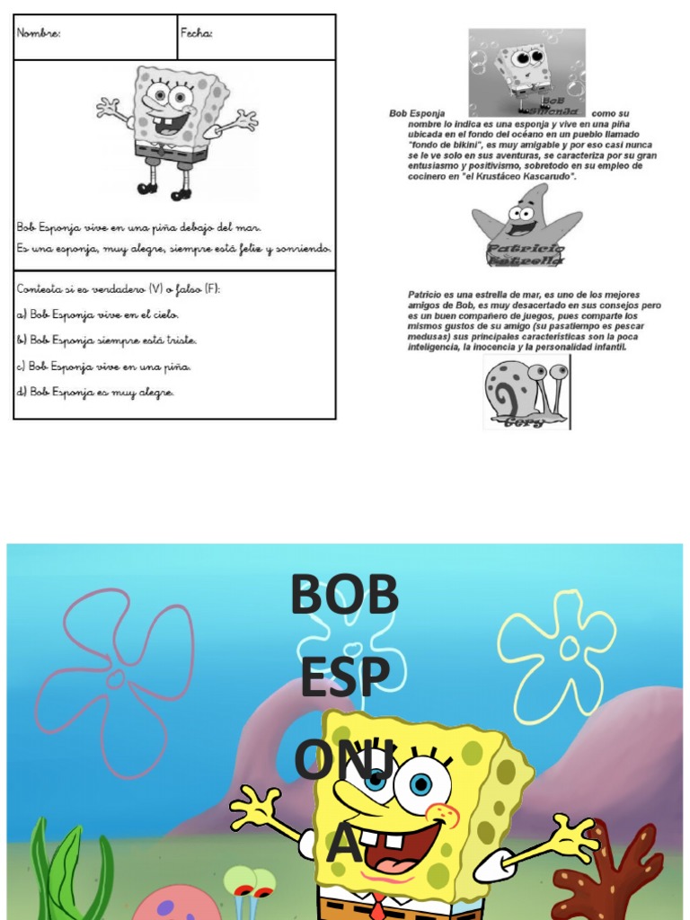 Bob Esponja | PDF