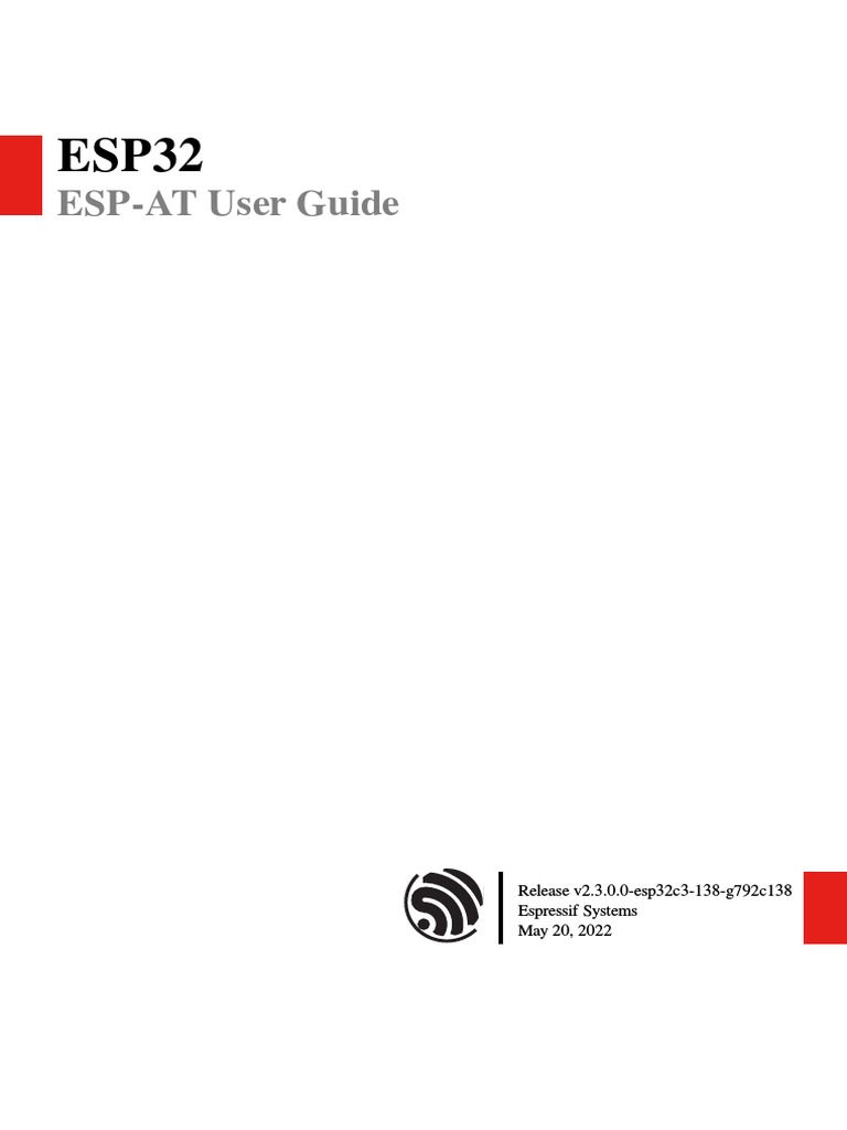 (ESP32-AT) (v2 4 0 0) User-Guide PDF | PDF | Transport Layer Security | Bluetooth