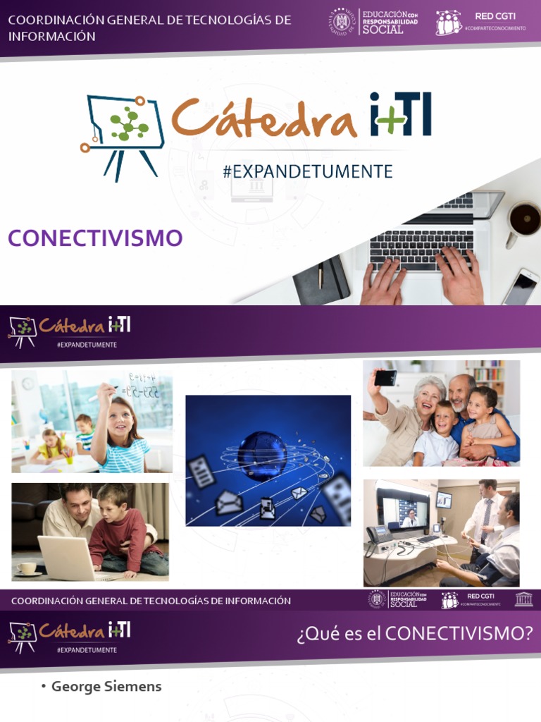 Conectivismo Presentacion | PDF | Sicología | Teoría de la educación