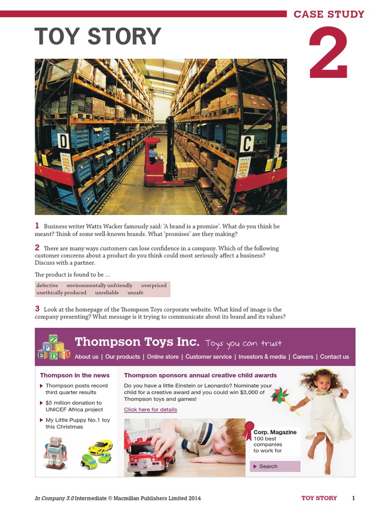 IC3 Int Case Study Toy | PDF