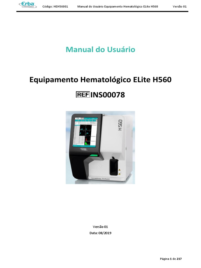 Manual Do Usuário ELite 560 PDF | PDF | Programas | Laser