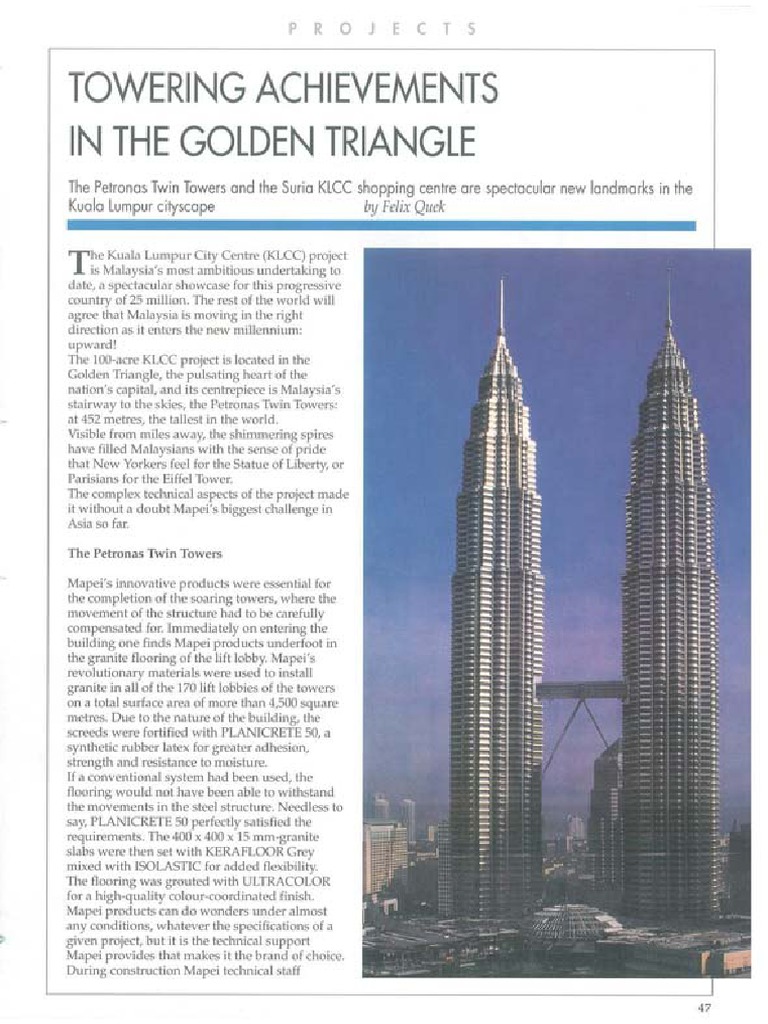 Petronas Twin Tower | PDF