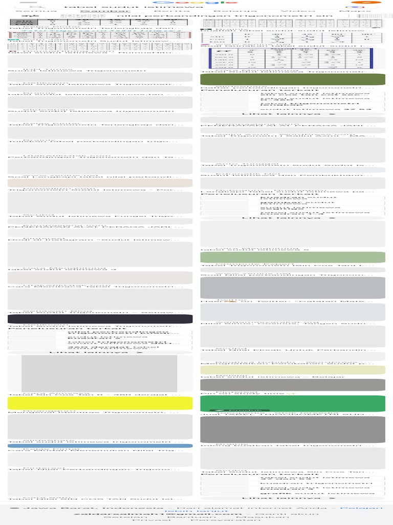 Tabel Sudut Istimewa - Google Penelusuran PDF | PDF