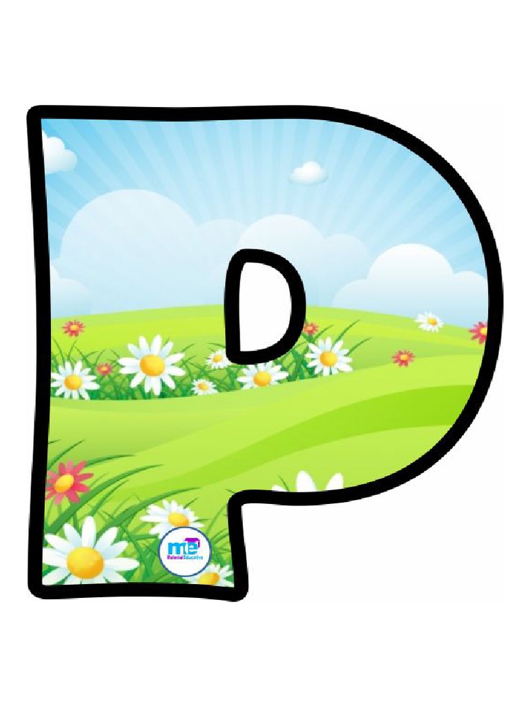 Letras Formando La Palabra Primavera | PDF