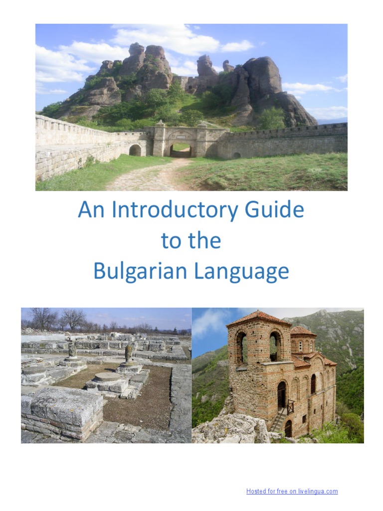 BG_Bulgarian_Language_Lessons | PDF | Alphabet | Linguistics