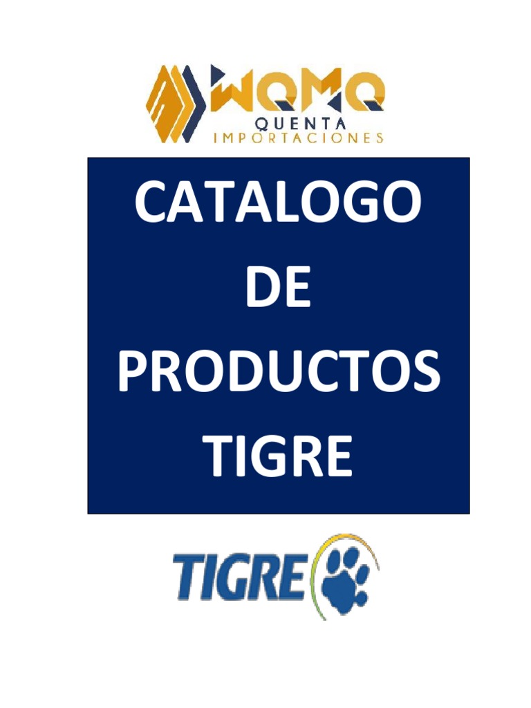 Catalogo Productos Tigre PDF | PDF | Ingeniería de Procesos ...