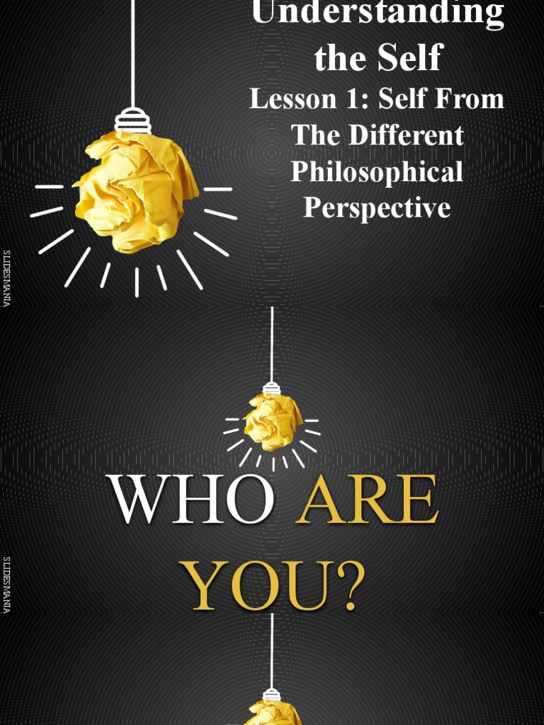 UTS Lesson 1 | PDF | Soul | Philosophy Of Self