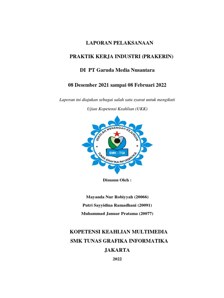 Laporan Pelaksanaan PKL Revisi PDF | PDF