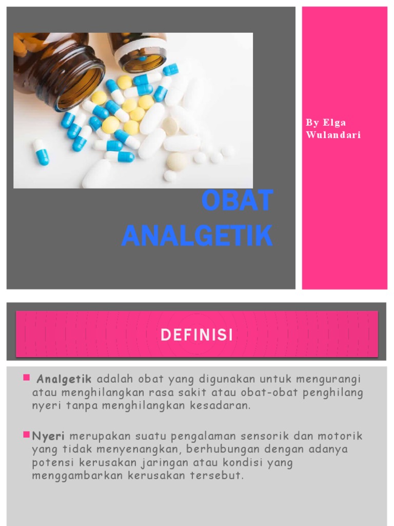 Elga Wulandari Obat Analgetik | PDF