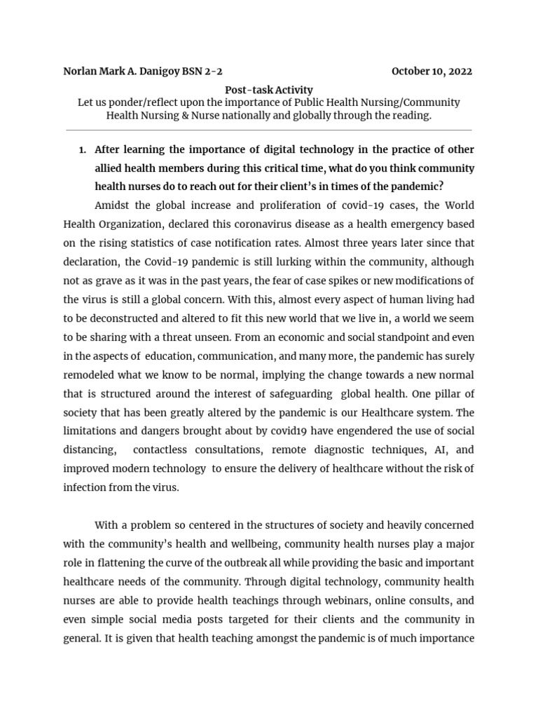 CHN | PDF | Pandemic | Health Care