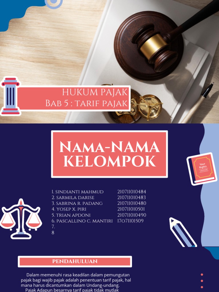 Tarif Pajak: Progresif, Degresif, dan Tetap | PDF