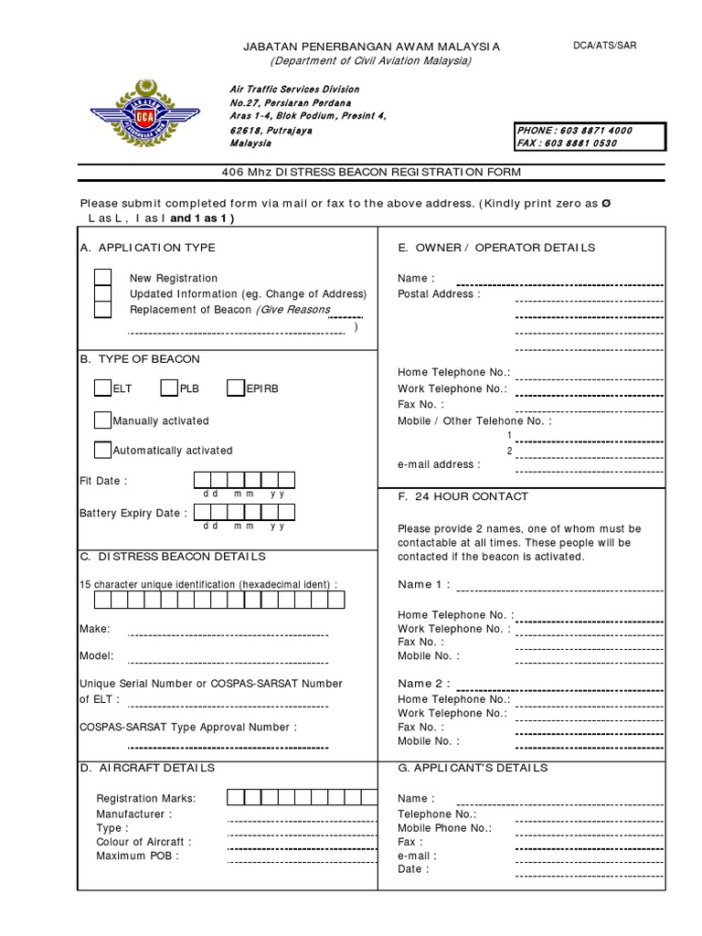 406 Registration FORM | PDF | Telecommunications Engineering ...