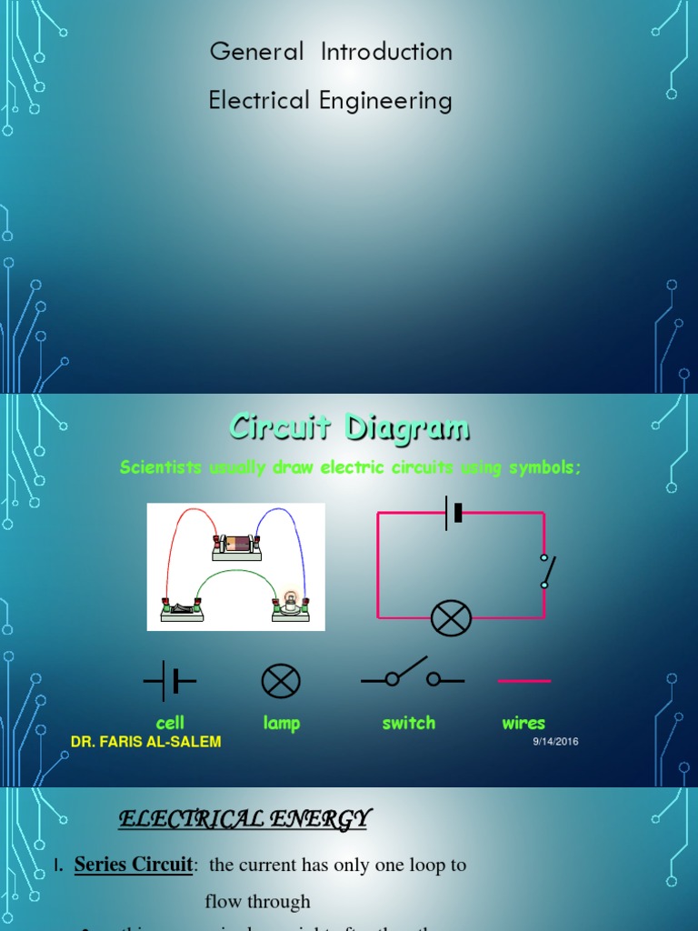 Lecture 03 | PDF | Series And Parallel Circuits | Voltage