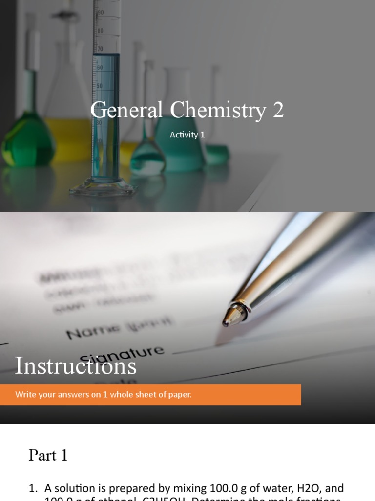 03 16 - Activity in Chem2 | PDF