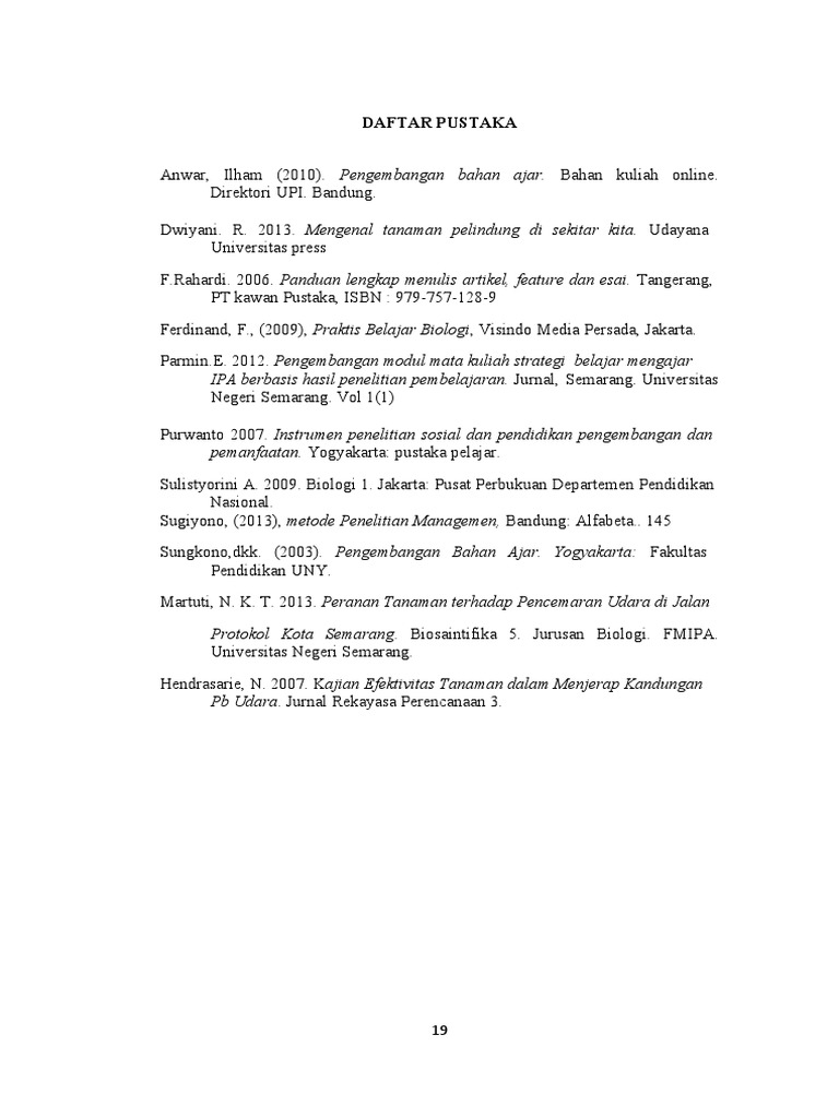 DAFTAR PUSTAKA Refisi | PDF