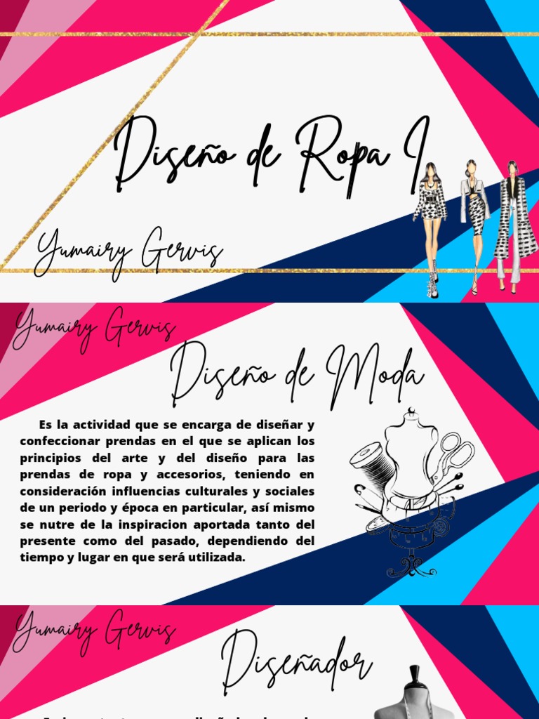 Presentación Diseño de Ropa | PDF