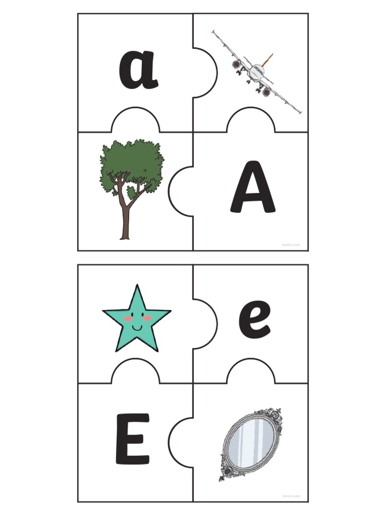 Sa L 88 Rompecabezas de Las Vocales - Ver - 2 PDF | PDF