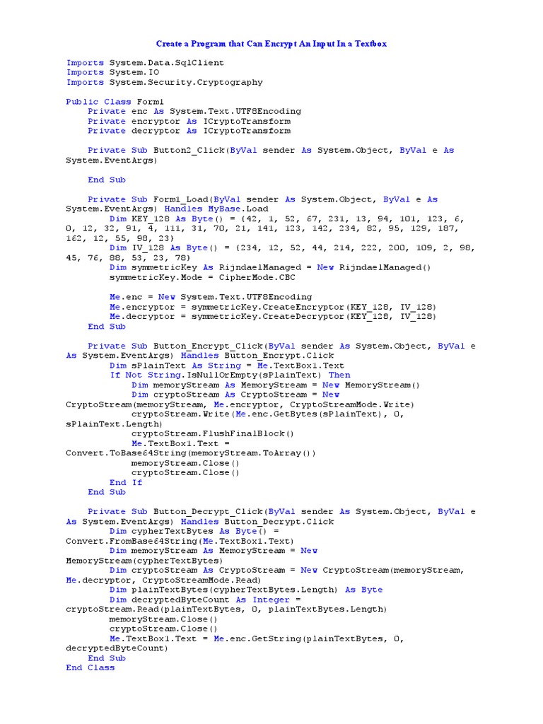 Encrypt | Download Free PDF | Encryption | Cryptography