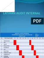 Contoh - Dokumen Hasil Audit Internal | PDF