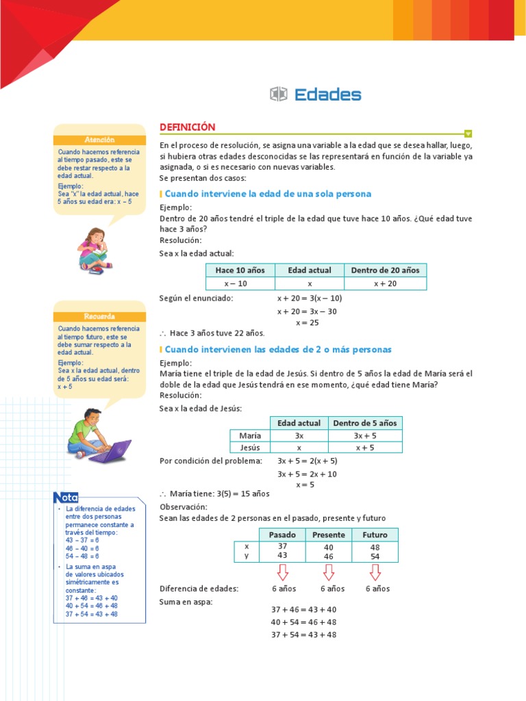 Edades - RM | PDF
