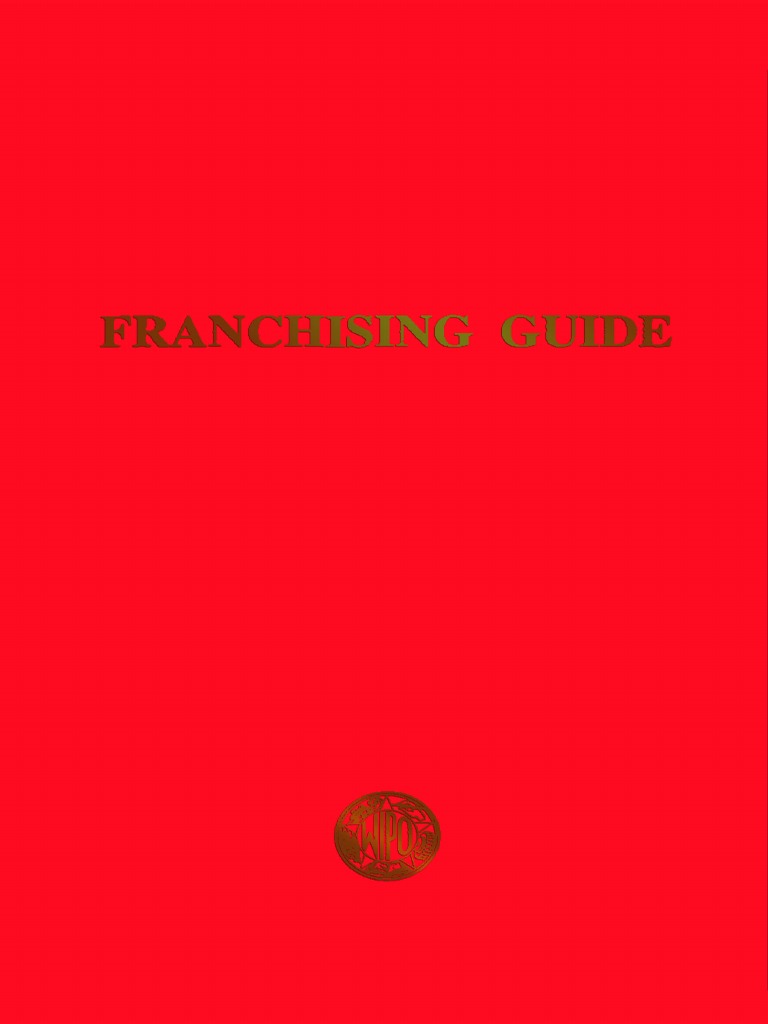 Wipo Pub 480 PDF | PDF | Franchising | License