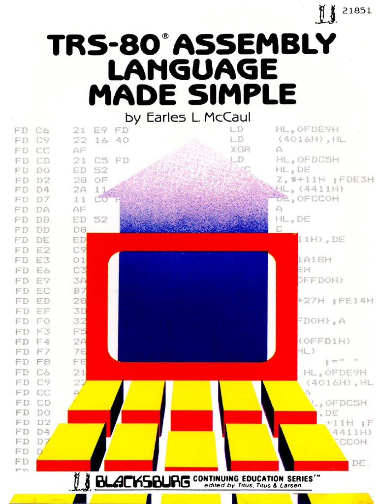TRS-80 Assembly Language Made Simple | PDF
